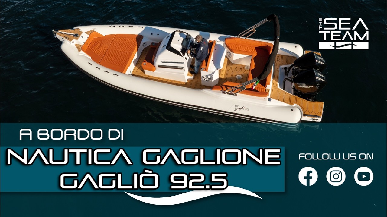 A bordo di Nautica Gaglione Gagliò 92.5 - YouTube
