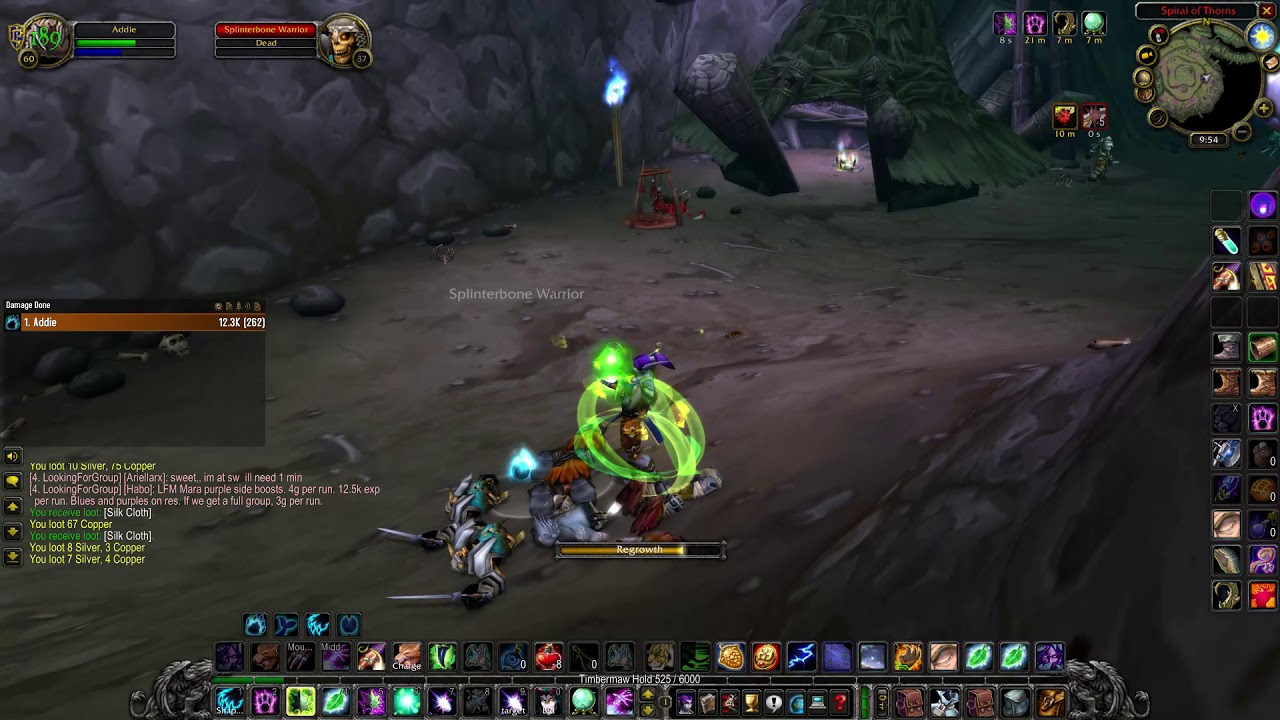 World of Warcraft Classic Druid Shard Farming - YouTube