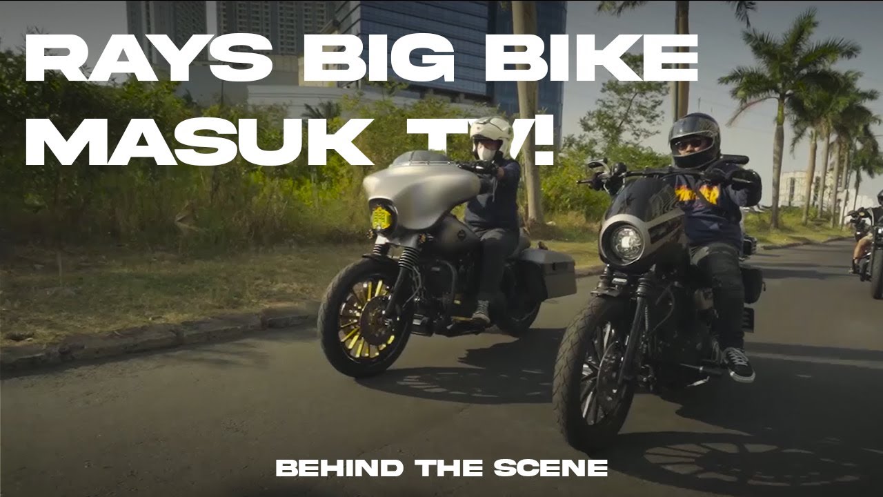 Rays Big Bike Masuk TV? | Behind The Scene Automotion UseeTV - YouTube
