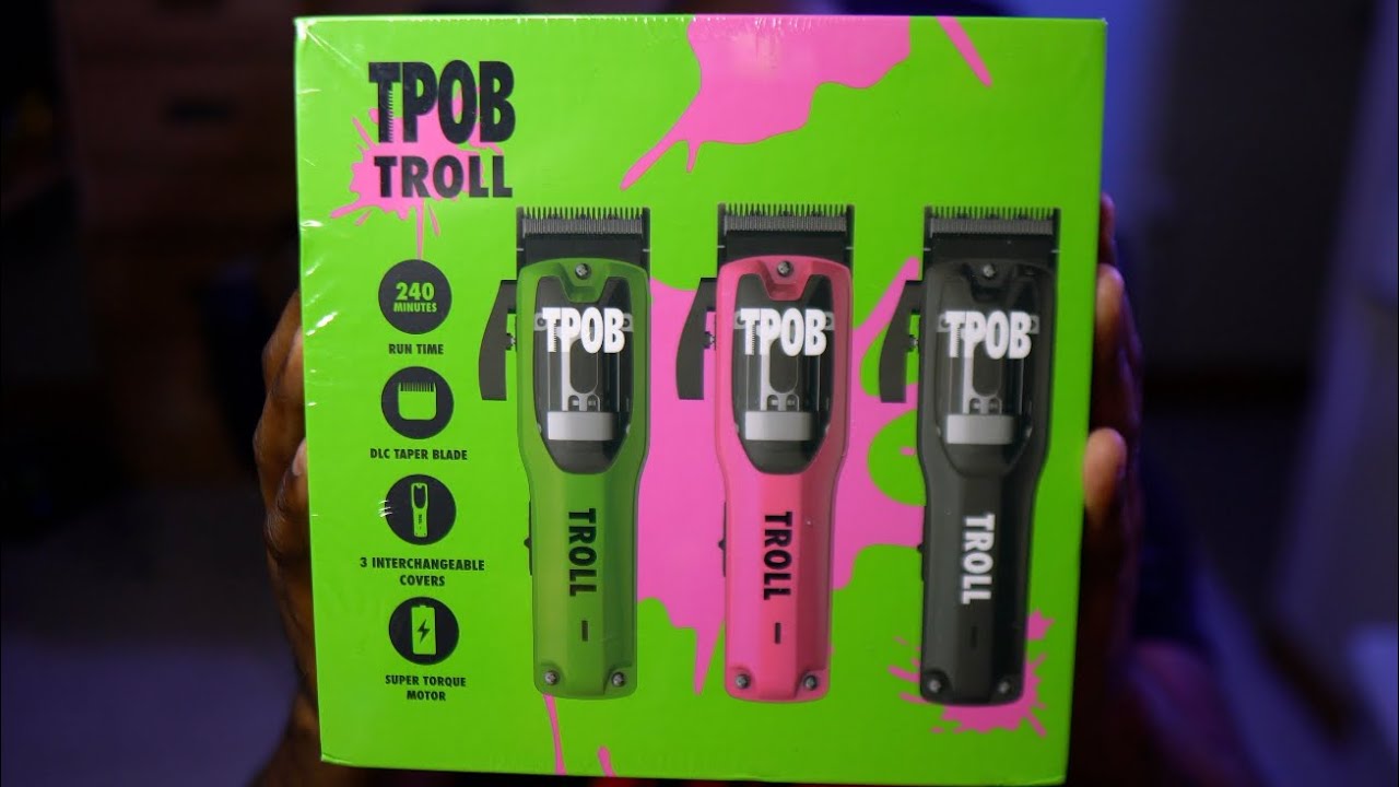 TPOB Troll Clipper Unboxing @THEPISSEDOFFBARBER - YouTube