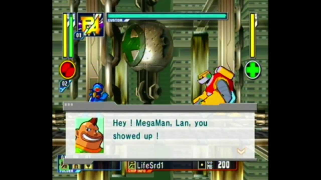 MegaMan Network Transmission - 11 - Boss: GutsMan.EXE - YouTube