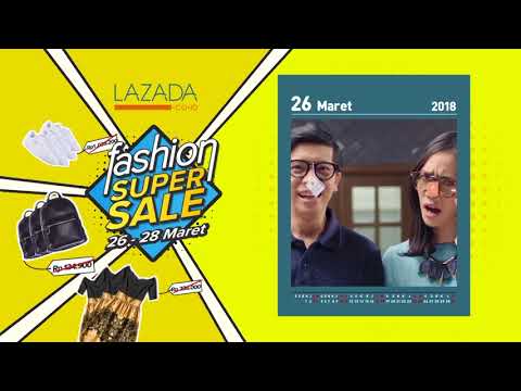 Fashion Super Sale Cuma di Lazada!!