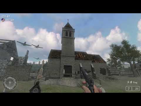 Call of duty 2|Custom Multiplayer Map Showcase|Mtl Dawnville