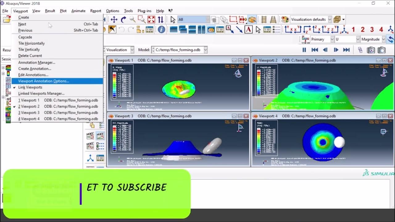 Creating professional looking multi- viewport, variable, & view animations for presentations ...
