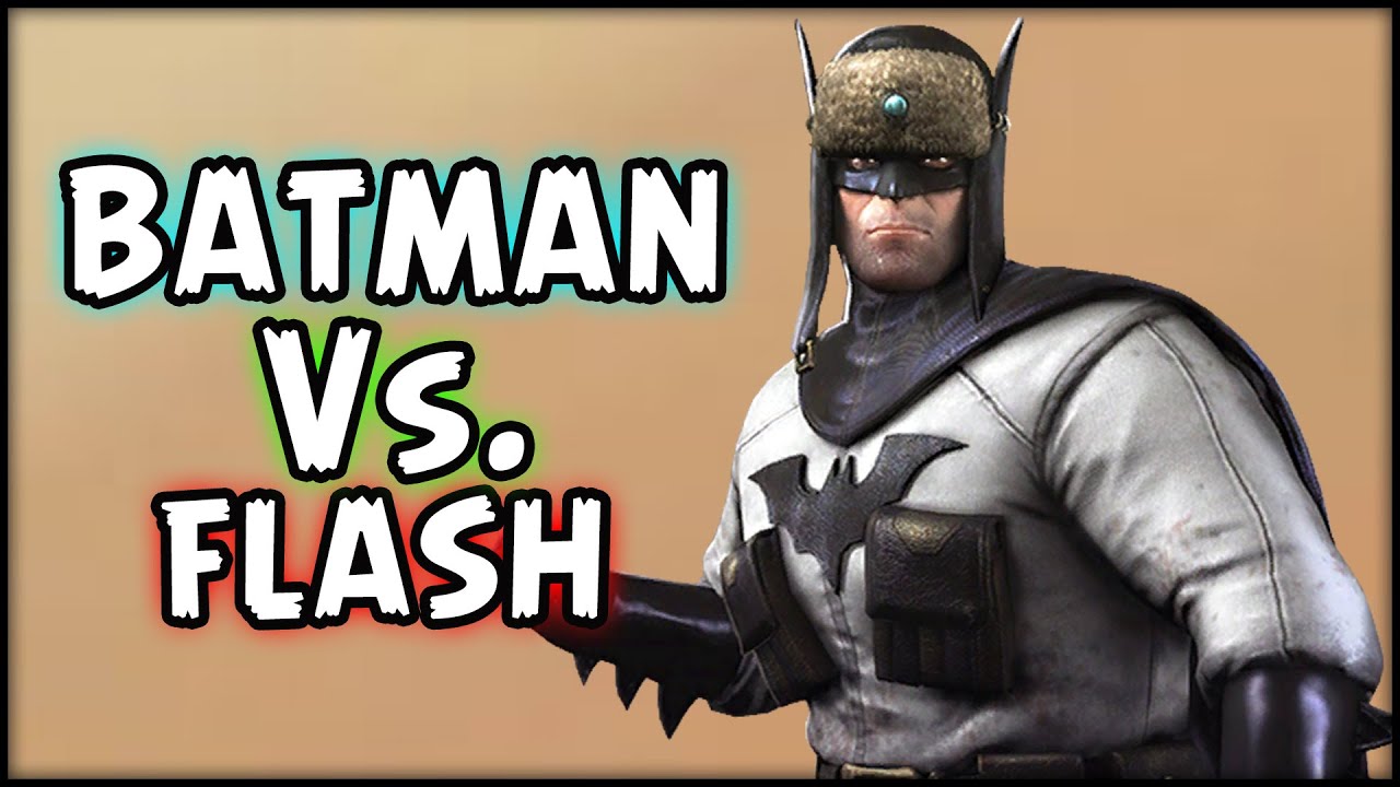 INJUSTICE - VERSUS - Batman vs. The Flash! - YouTube
