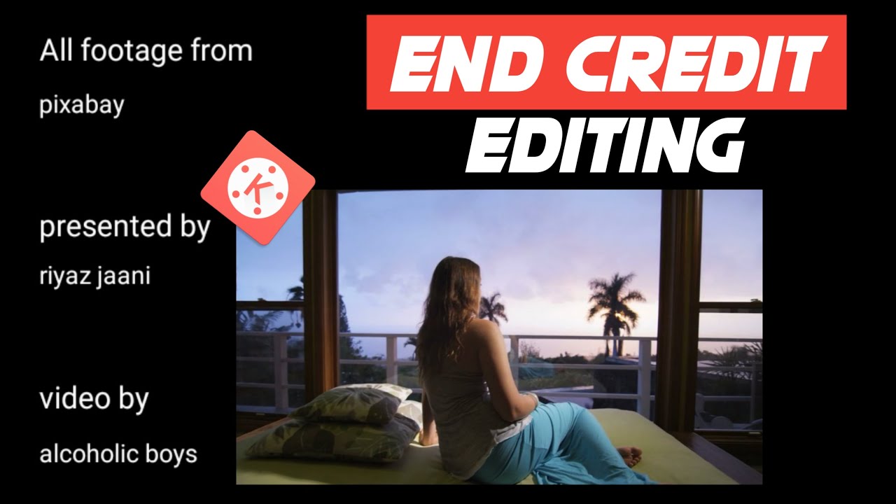 End credit edit with KINEMASTER | how to edit end credit | riyaz jaani ...