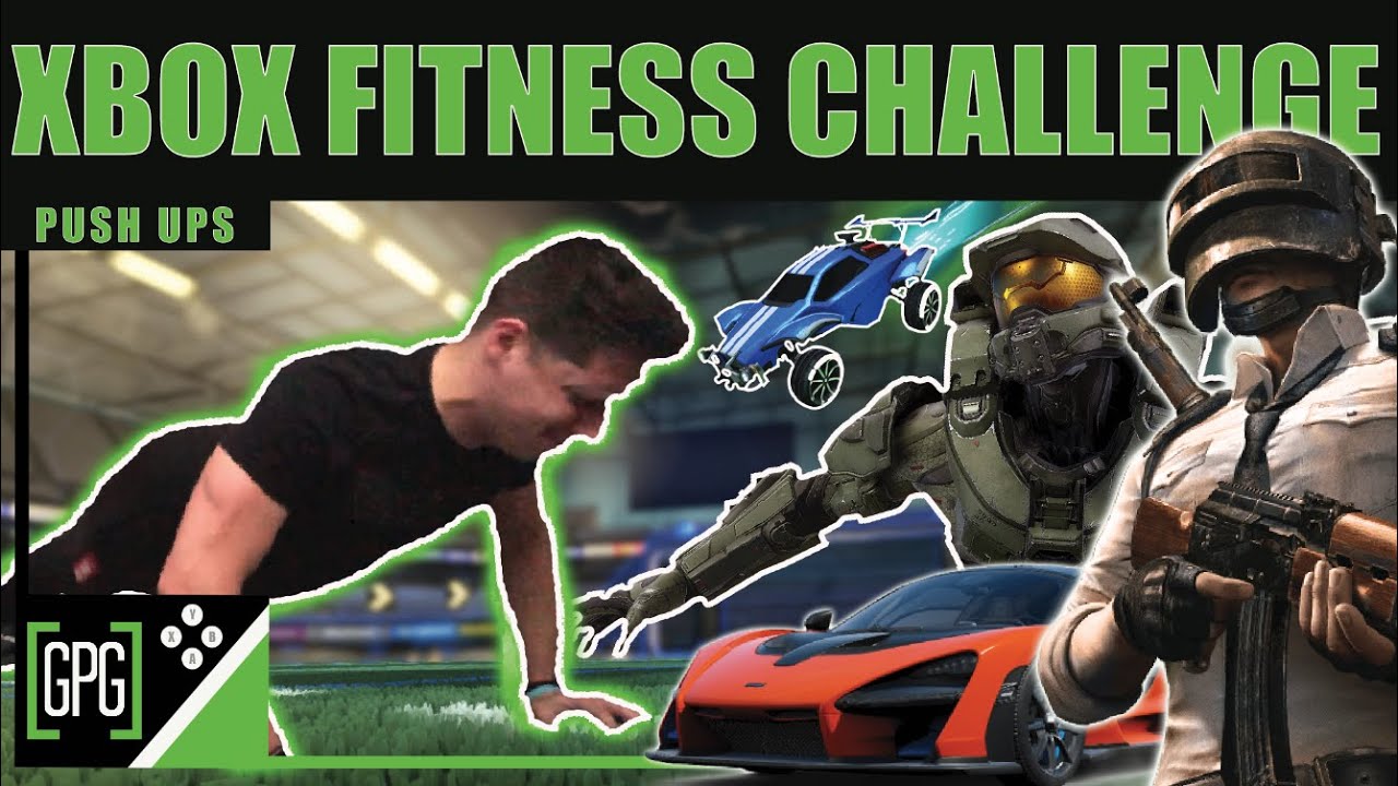 XBOX FITNESS CHALLENGE | How to stay in shape while also gaming? | PUSH ...