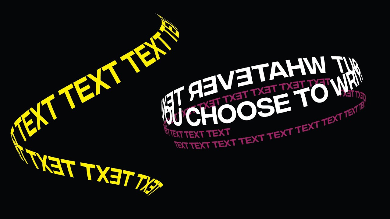 Sphere & Swirl Text effect in Illustrator TUTORIAL (EASY!) - YouTube