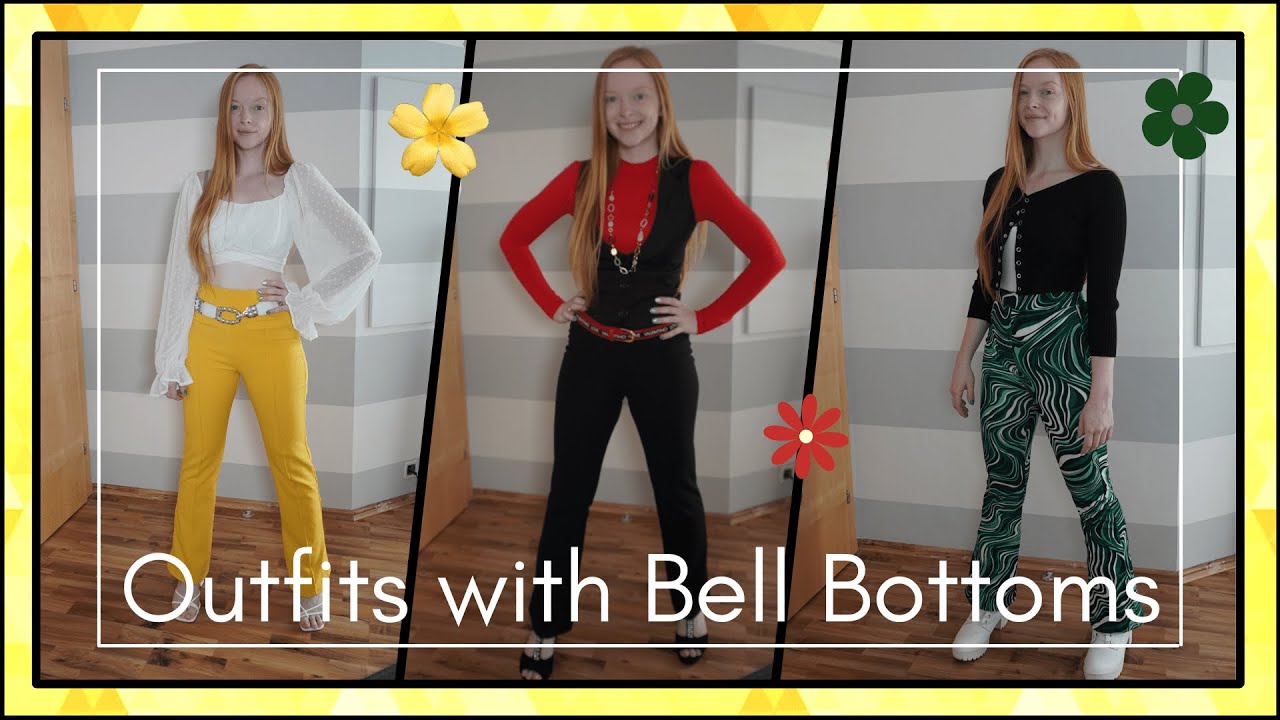 How to style Bell Bottoms... | Outfit inspiration | lookbook - YouTube