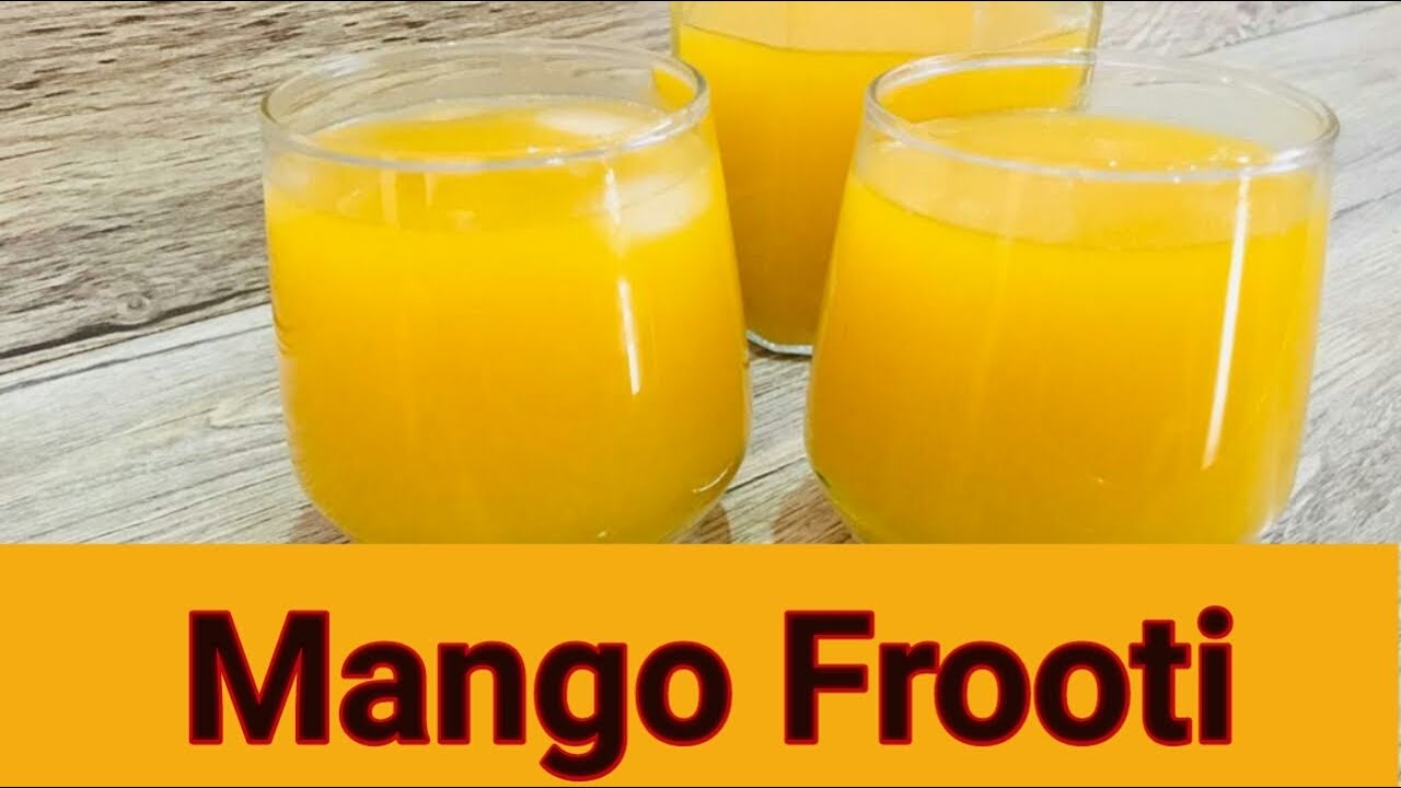 Mango Fruity Recipe||Summer Mango Drink||How To Make Mango Fruity ...