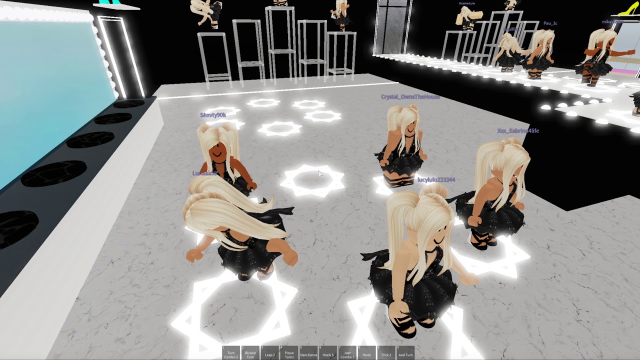 Vanity Roblox Varsity Jazz Routine - YouTube