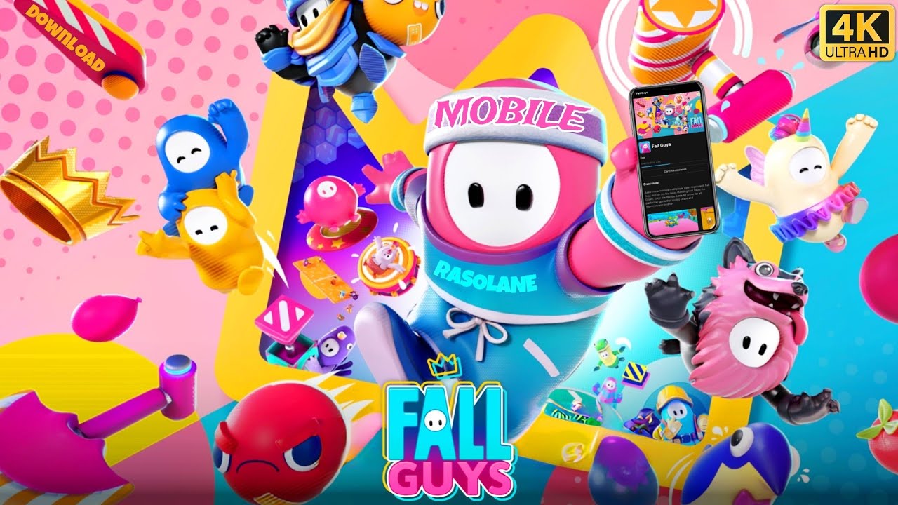 Fall Guys Mobile is Here | Fall Guys Mobile Ultra Graphics Gameplay ...