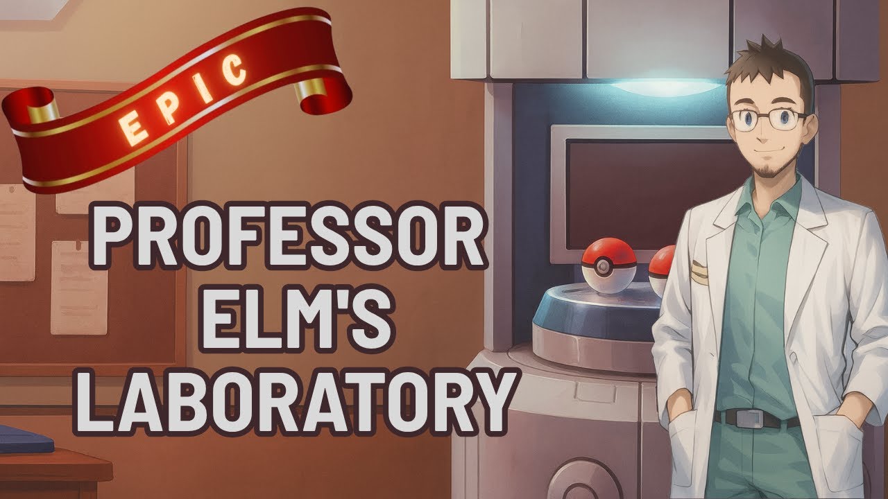 Pokémon Epic - Professor Elm's Laboratory (Gold & Silver) - YouTube