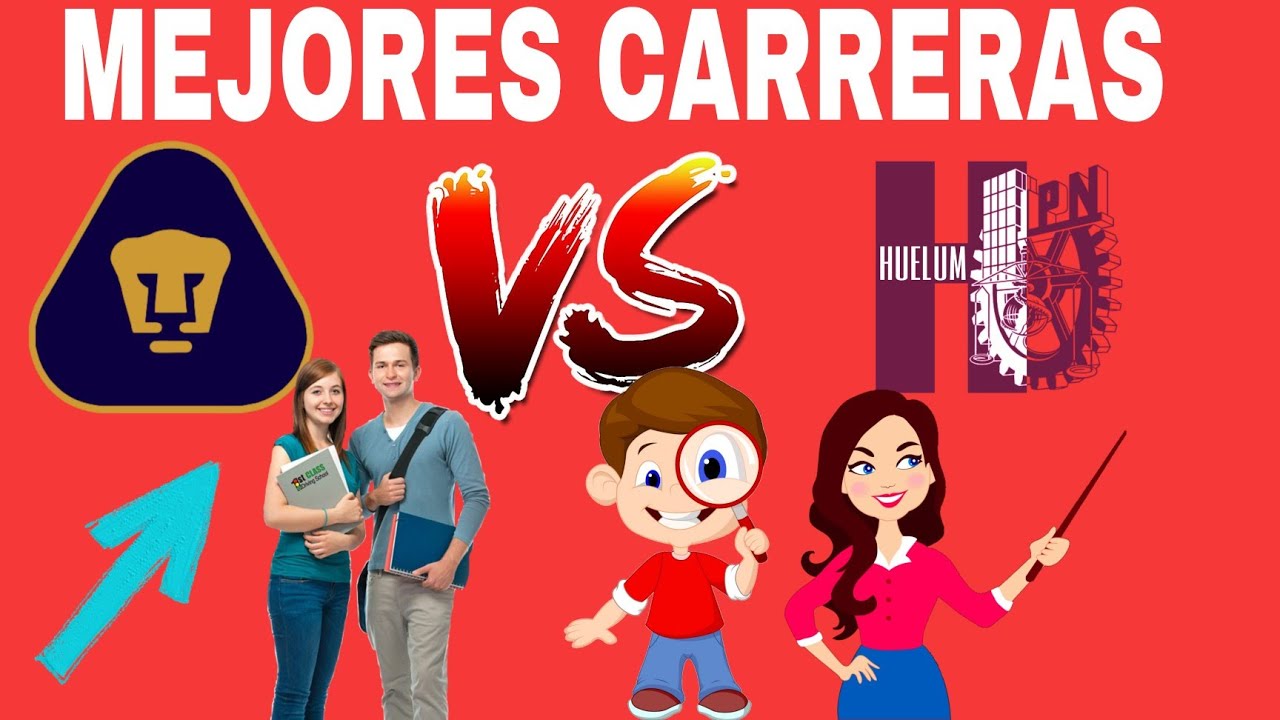 IPN vs UNAM mejores carreras pagadas y cuánto pagan $$$ hoy aquí URGE ...
