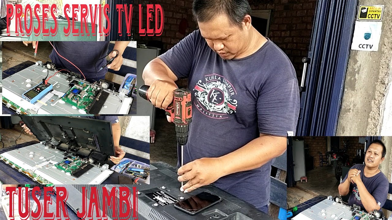 Berkunjung ke kediaman channel TUSER JAMBI/perbaikan tv'LED - YouTube
