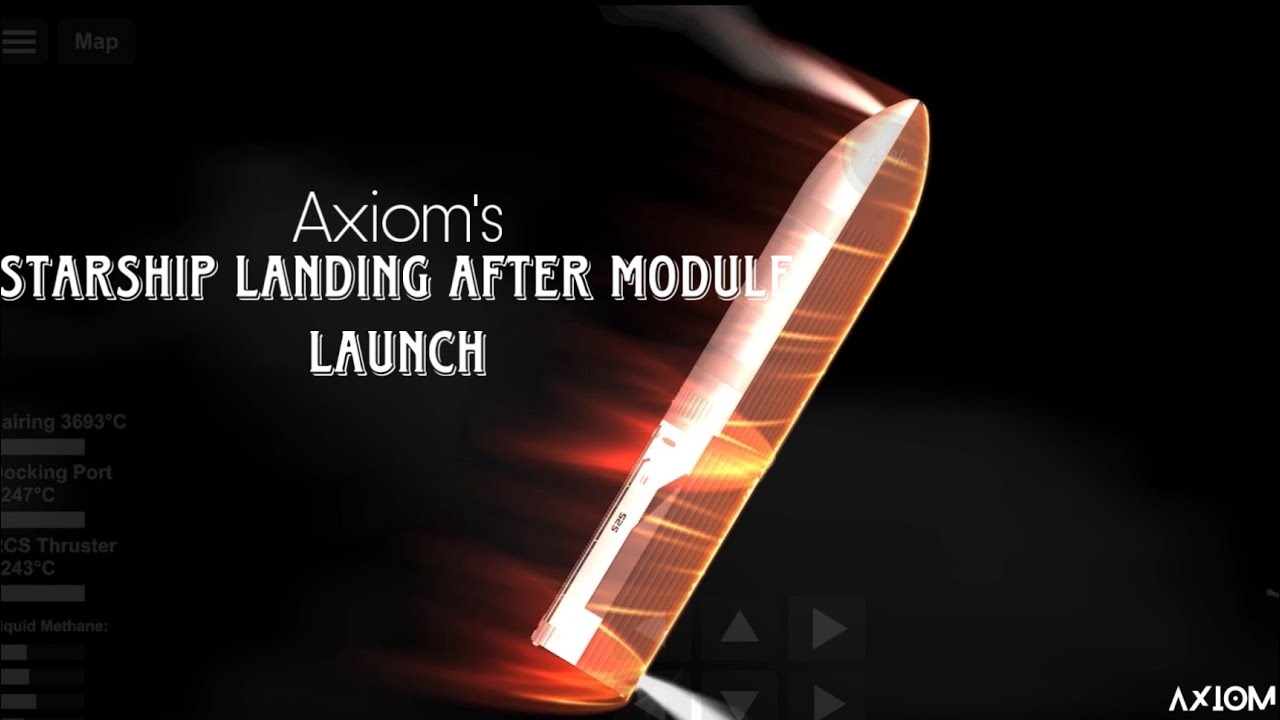 Axiom’s starship catch after module launch pt2 - YouTube