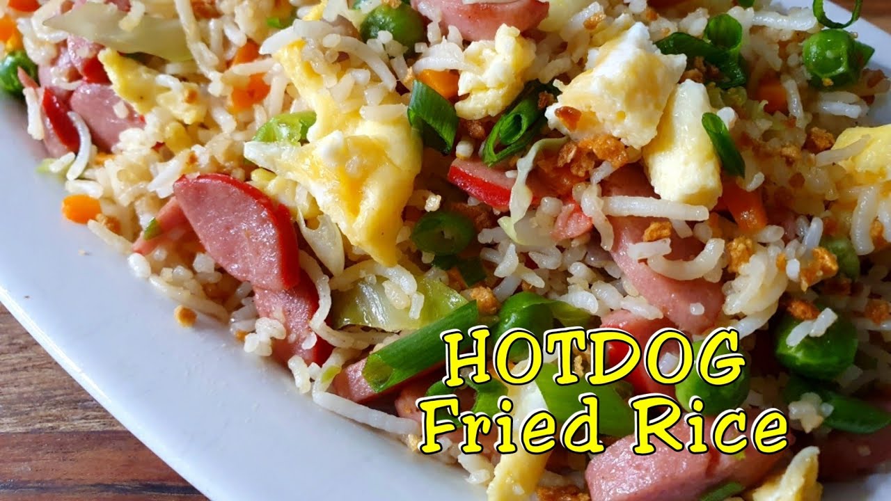 Easy And Delicious Hotdog Fried Rice With Egg~Pinoy Favorite Breakfast ...