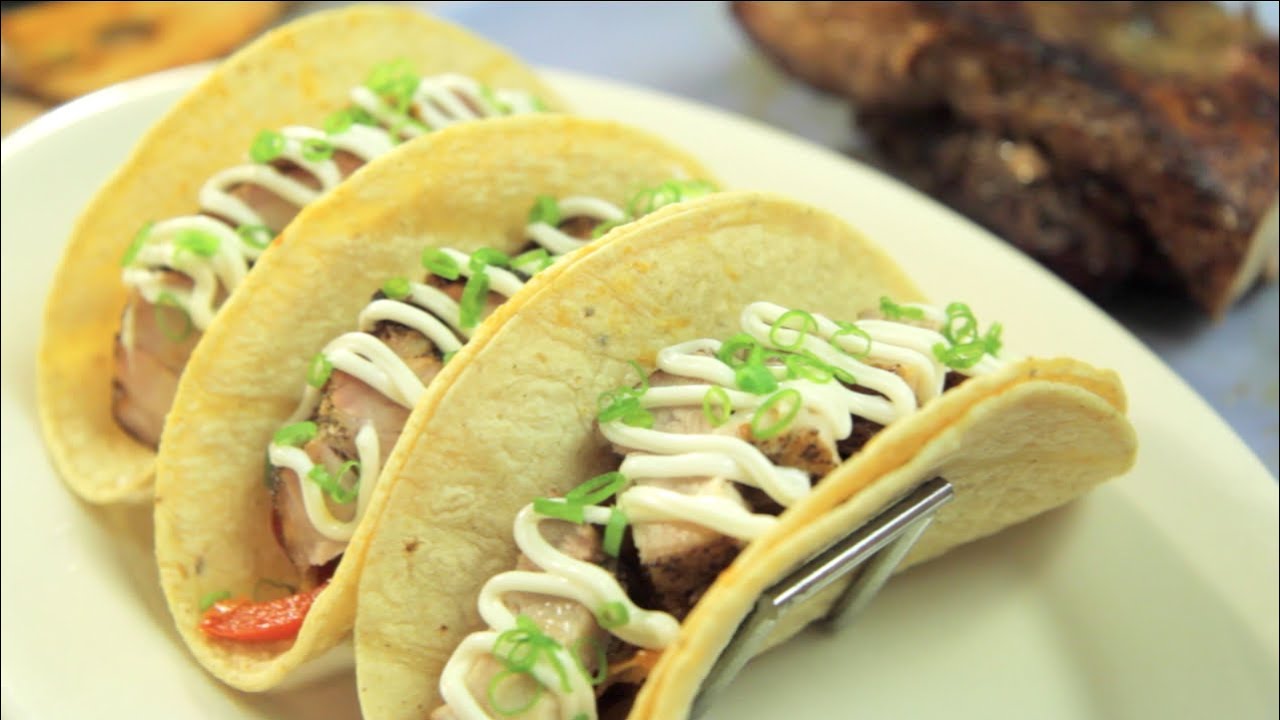 Coffee-Rubbed Pork Tacos | Rule of Yum recipe - YouTube