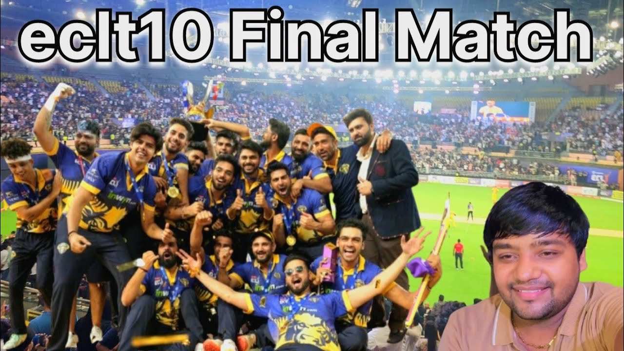 ecl ki Trophy 🏆 Haryanvi Hunters ke Naam ️ | Deepak Mittal vlogs ...