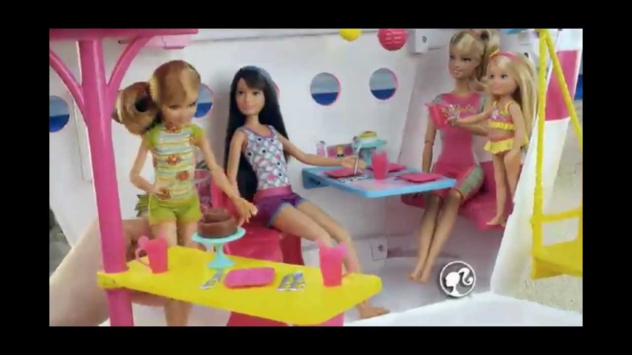 Barbie Sisters Cruise Ship - YouTube