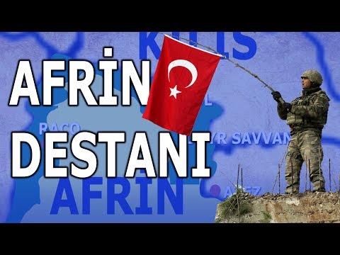 Afrin Operasyonunu Hiç Böyle İzlemediniz! (Zeytindalı Harekatı - Haritalı Anlatım)