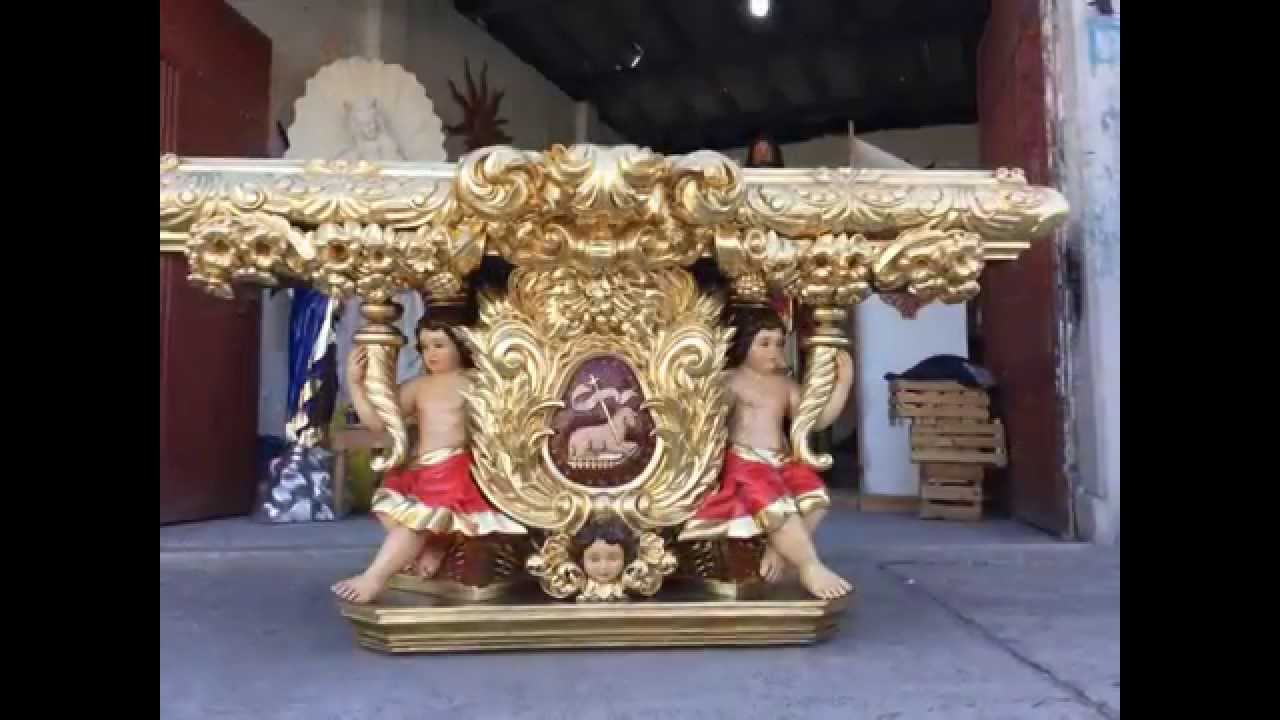 Altar barroco Santa Rosa de Viterbo - YouTube