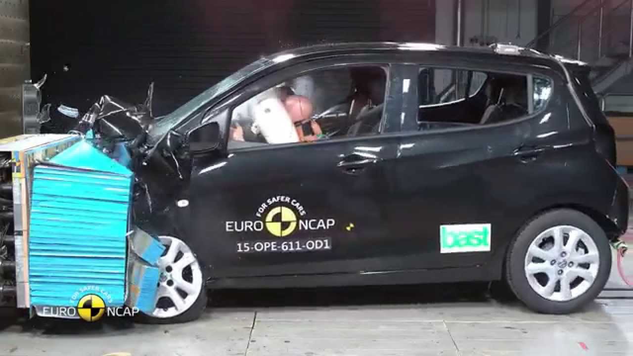 Opel Karl - Crash Tests 2015 | AutoMotoTV - YouTube