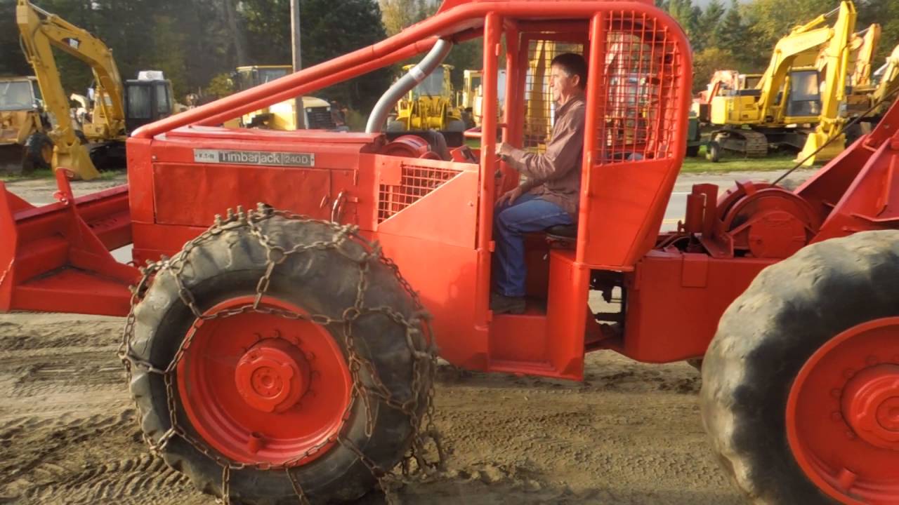 Timberjack 240D Cummins - YouTube
