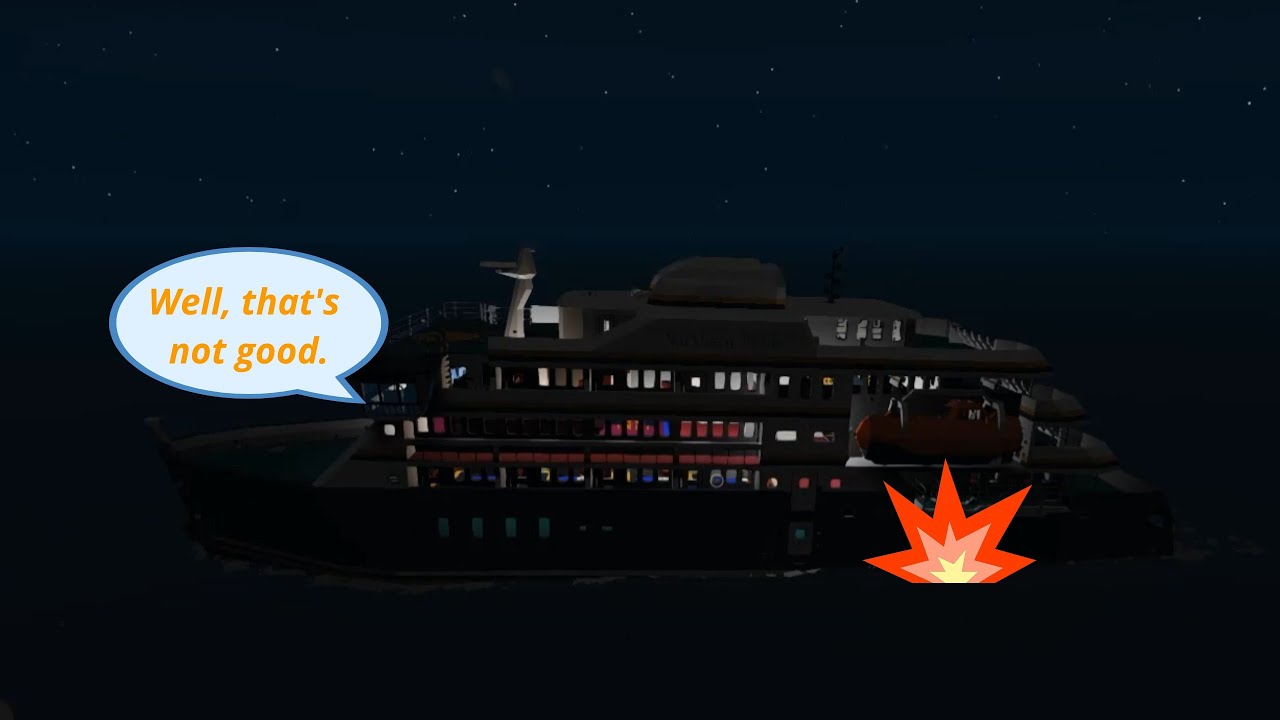 Sinking a Cruise Ship | Stormworks Build and Rescue - YouTube