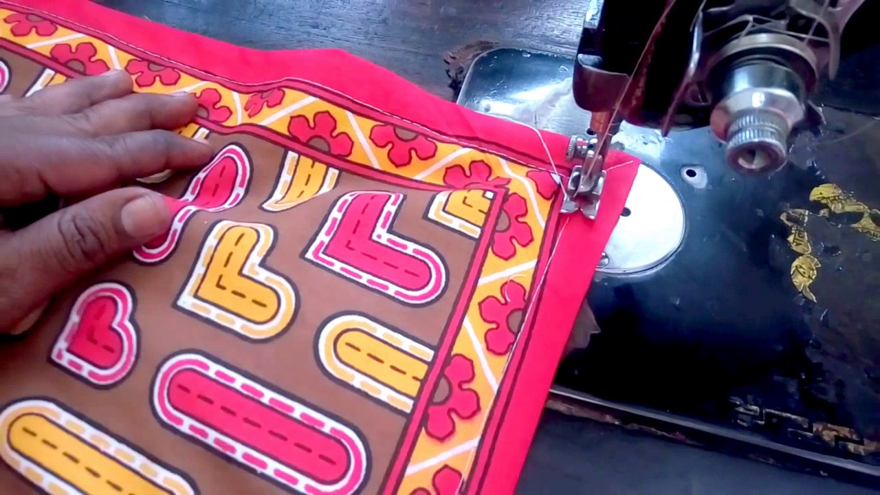 PILLOW COVER PAR INTERLOCK, INTERLOCK ON PILLOW, HOW TO DO INTERLOCK ...