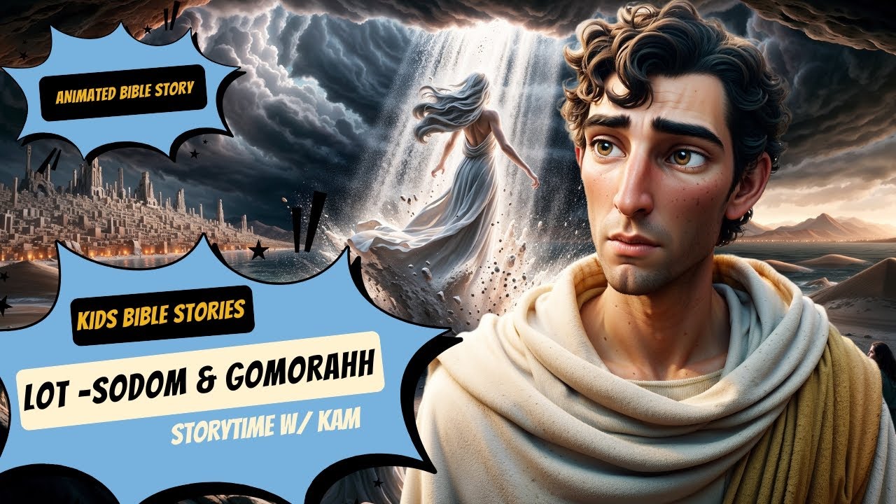 Lot Flees Sodom and Gomorrah | Animated Bible Stories - YouTube
