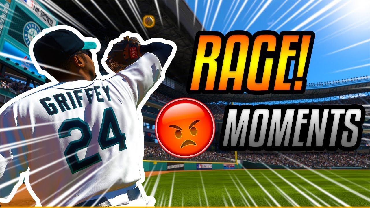 MY FRIEND RAGE QUITS AT MLB THE SHOW 19 (Rage Moments) - YouTube