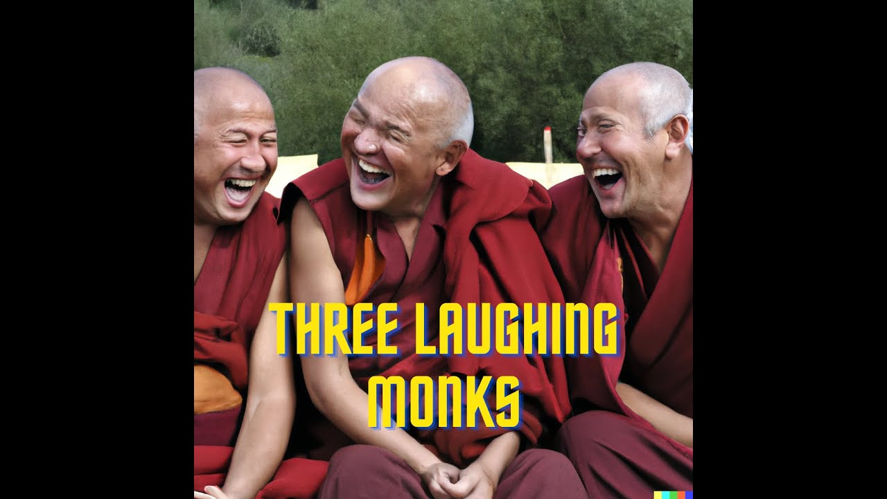 The three laughing monks - YouTube