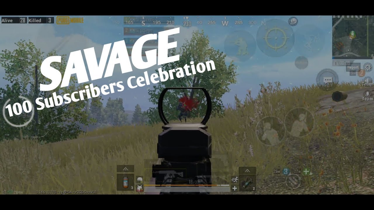 Introducing SAVAGE | 100 Subscribers Special Montage - YouTube