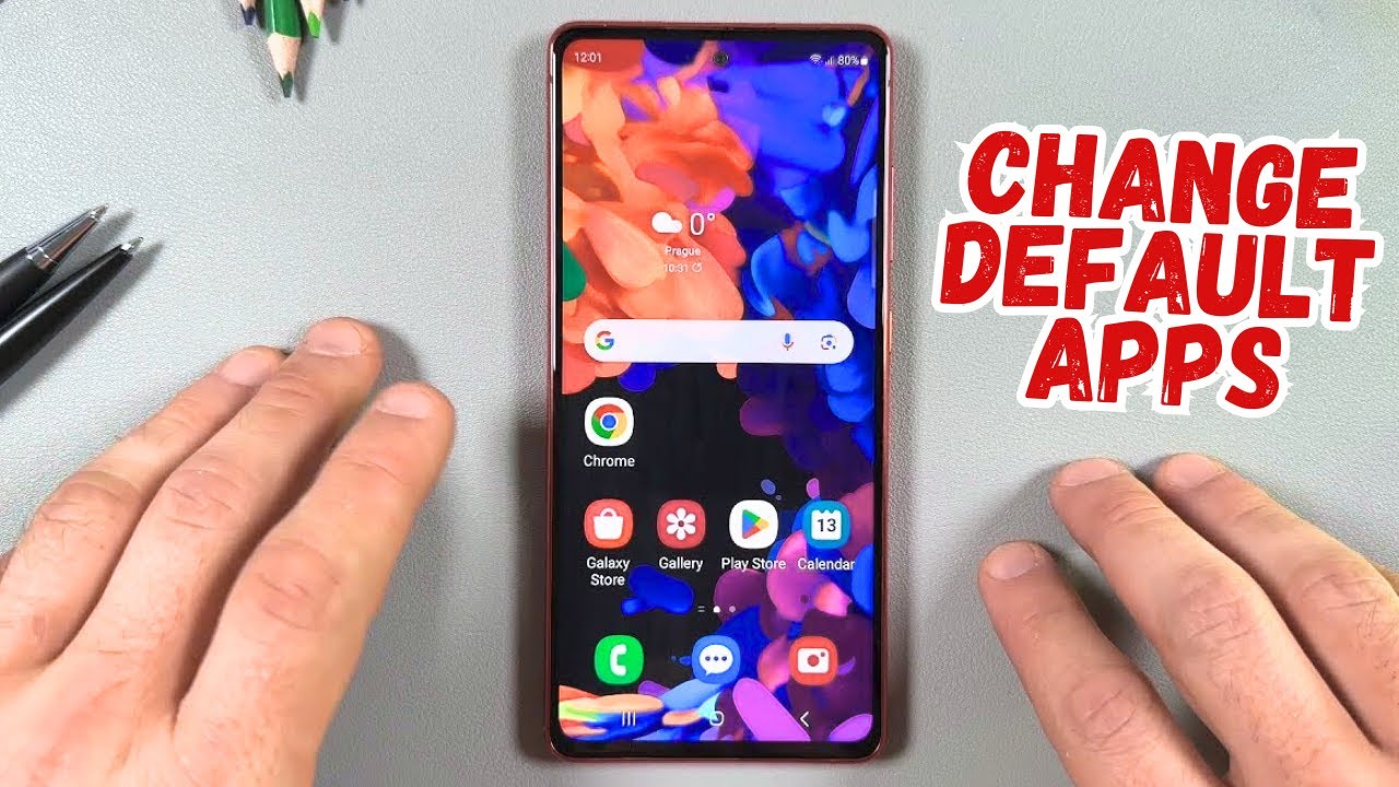 How to Change Default Apps on Samsung Galaxy S20 FE - YouTube
