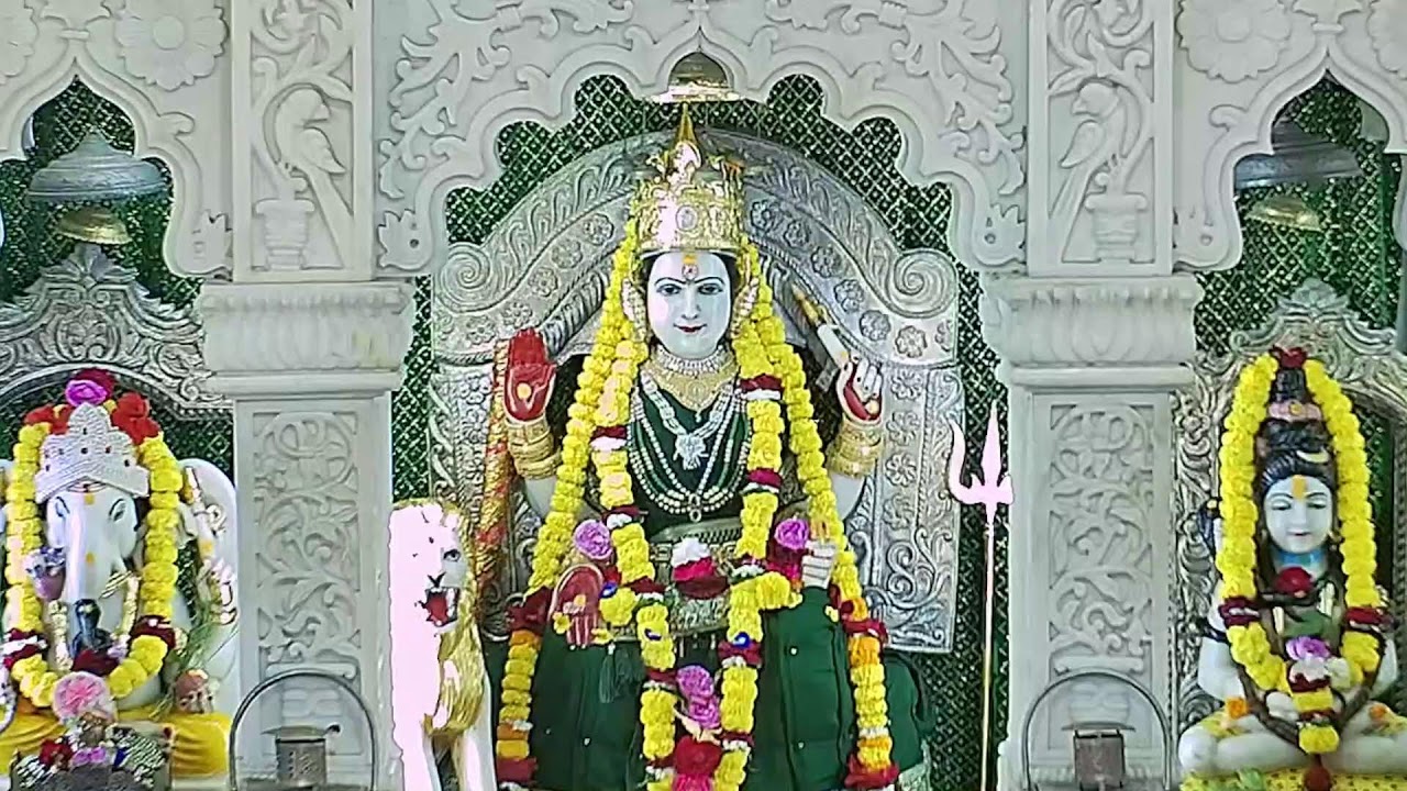 Maa Bhagvati Bhuvneshwari Mataji Live darshan - YouTube