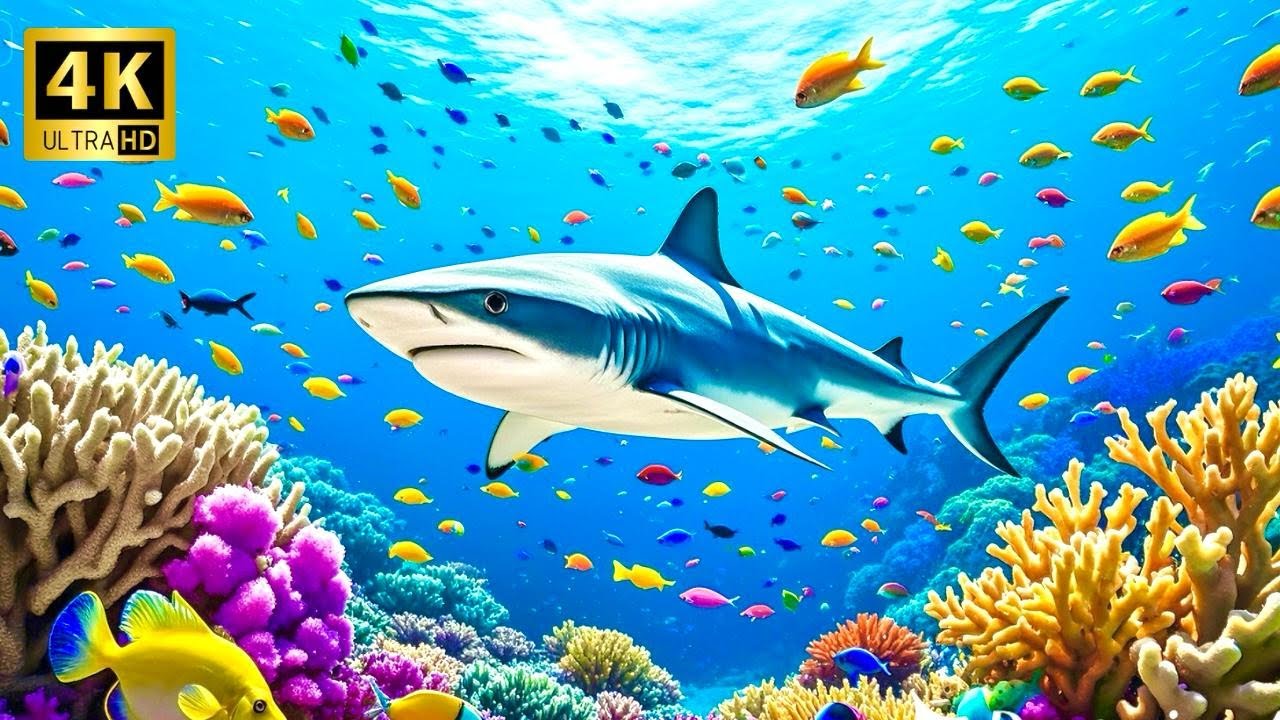The Best 4K Aquarium - Dive Into The Mesmerizing Underwater Realm, Sea ...