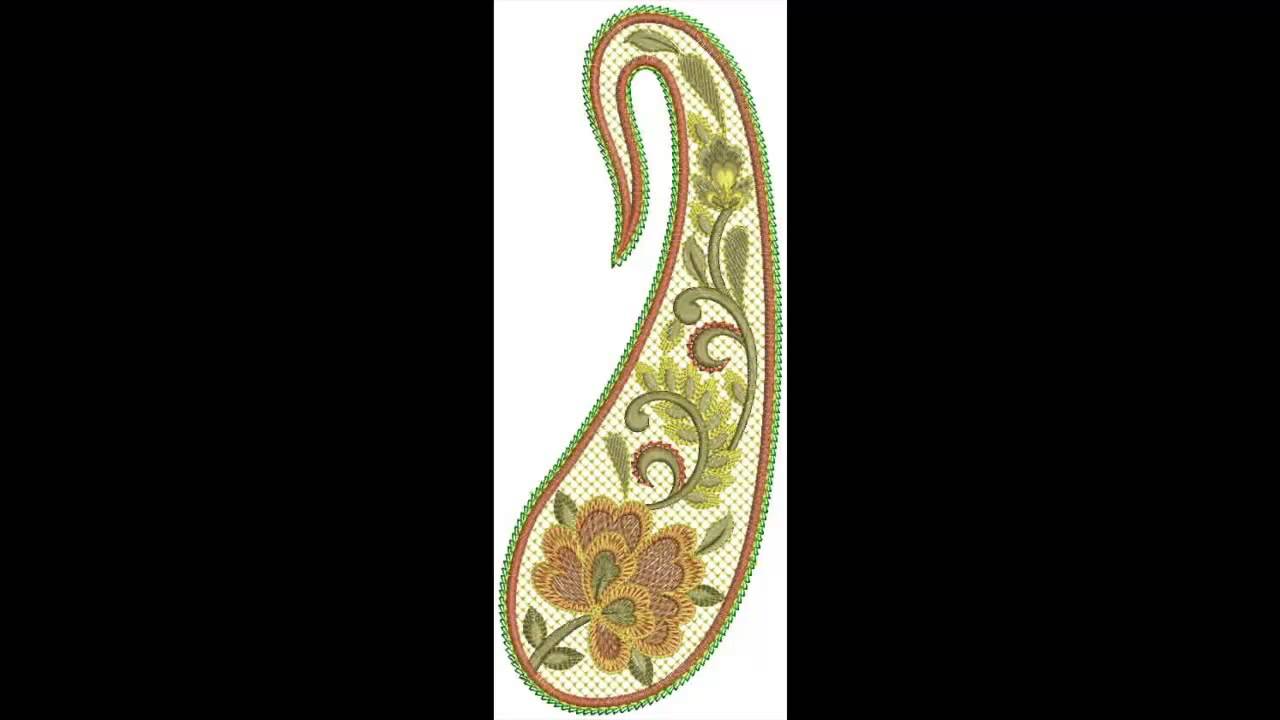 50 Kali Embroidery Designs | January 2015 Bulk Download - YouTube