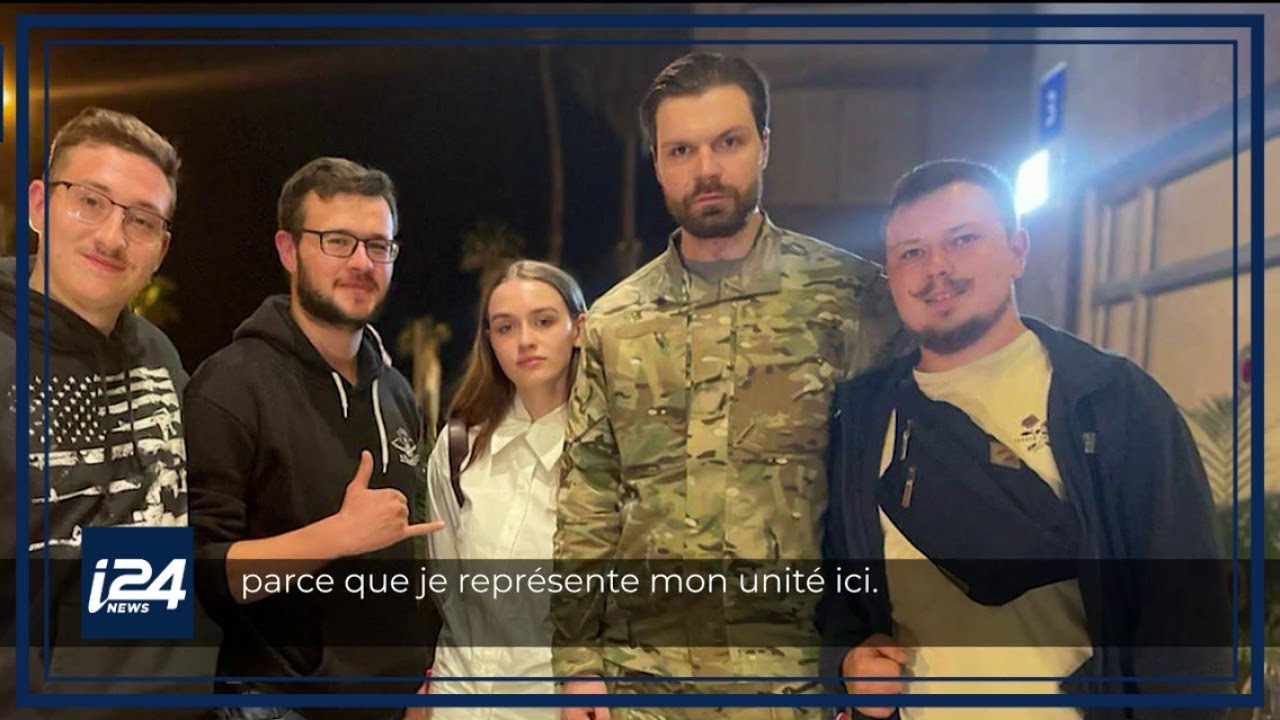 LE PRIME | Reportage : une délégation du régiment Azov en Israël - YouTube