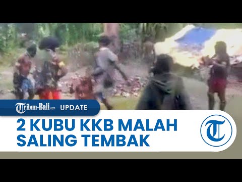 Detik-detik 2 Kubu KKB Malah Adu tembak, Joni Botak Pimpinan KST Kritis usai Diberondong Tembakan