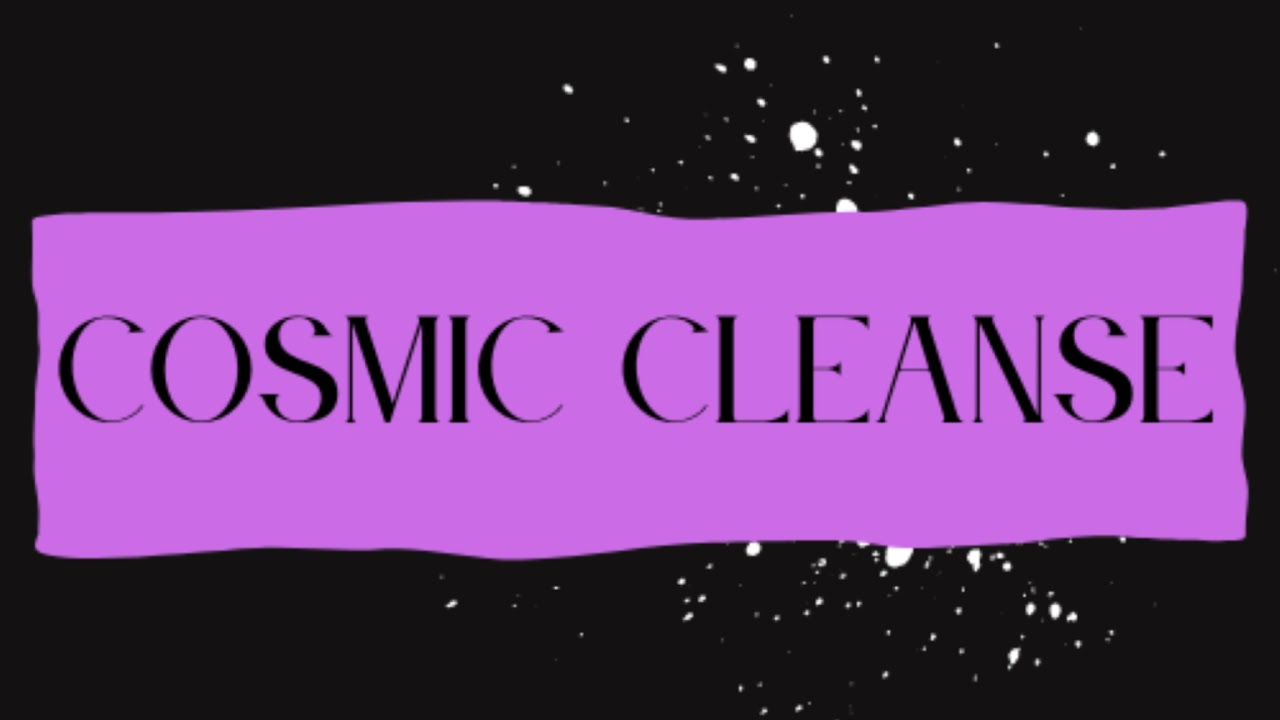 Cosmic Cleanse Live Stream - YouTube