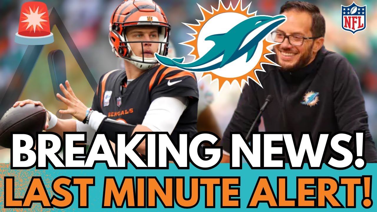 LAST MINUTE ALERT! LATEST Miami Dolphins NEWS - YouTube