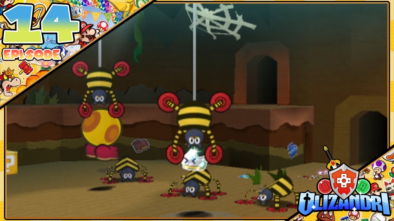 Paper Mario: Sticker Star - Scuttlebug Burrow Sticker Shenanigans ...