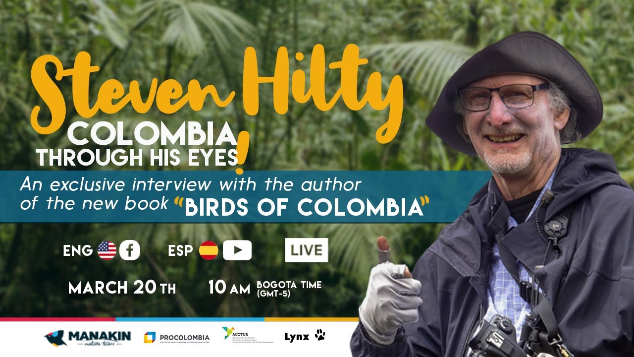 Steven Hilty - Birds Of Colombia - YouTube
