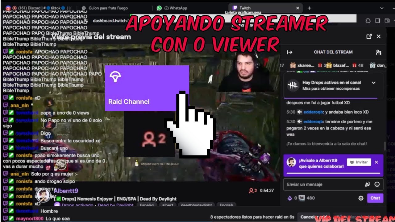 Apoyando Streameamers Con 0 Viewer Con Mis Humildes 4 Viewer๐๐๐ Youtube