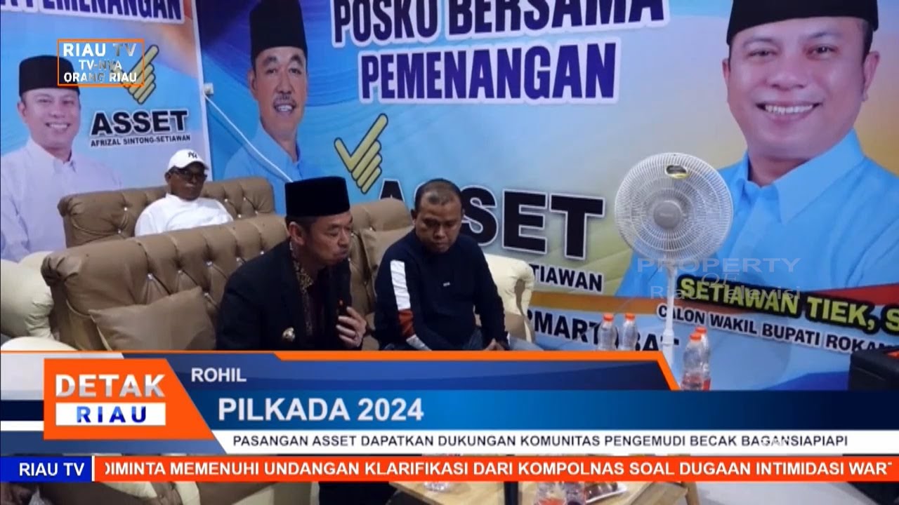 PASANGAN ASSET DAPATKAN DUKUNGAN KOMUNITAS PENGEMUDI BECAK ...