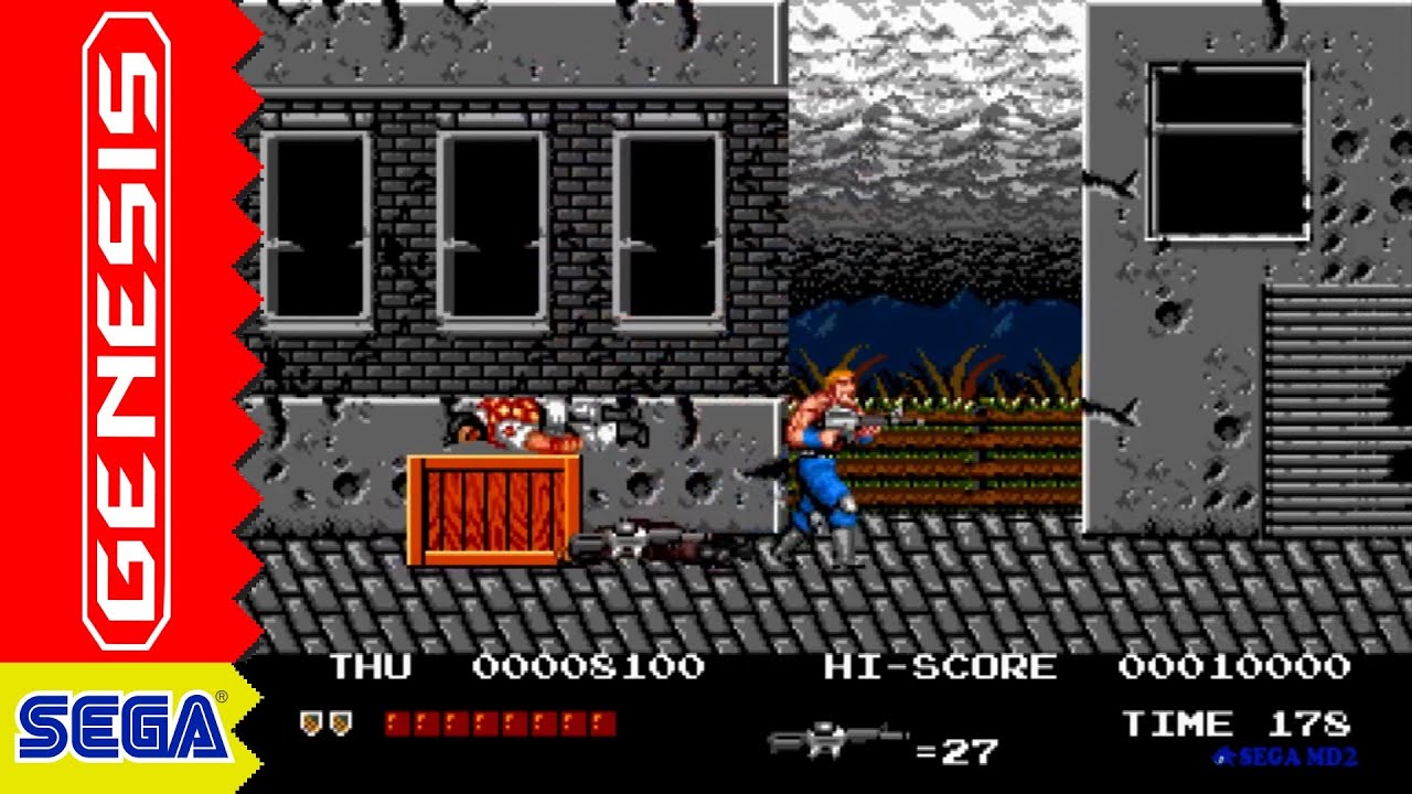 Thunder Fox (Sega Genesis) - Longplay - YouTube