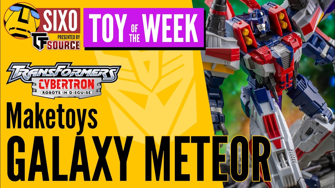 TOY OF THE WEEK: Transformers Maketoys MTRM-10 Galaxy Meteor - YouTube