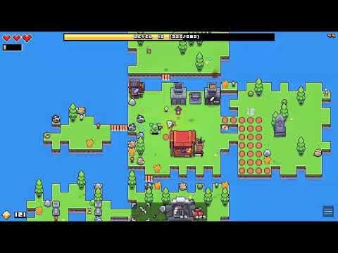 forager # 3 make slime pickaxe - YouTube