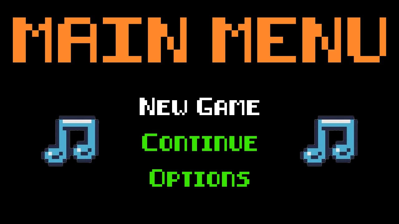 1 Hour of Relaxing Video Game Menu Music - YouTube